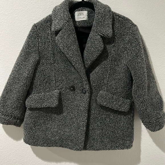 Zara | Jackets & Coats | Zara Girls Structure Coat | Poshmark